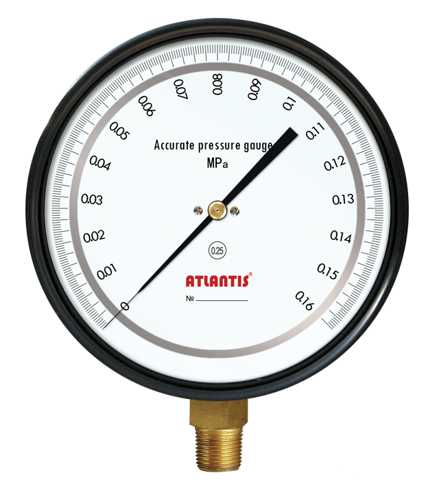 Precision Test Pressure Gauge (Black Steel Case Type) | Taiwantrade.com