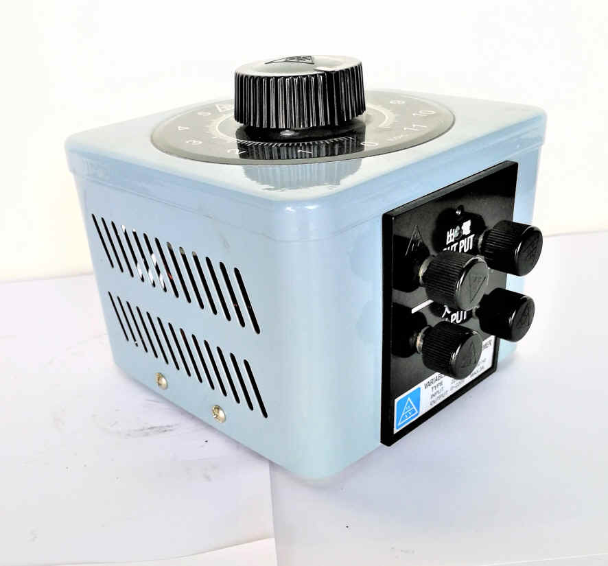 Variable Voltage Transformer (Variac Slidac) Input 1 Phase 110V, Output ...