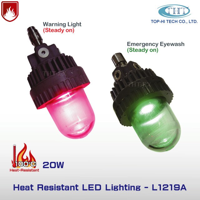 Heat Resistant Warning Light (For 100°C High Temperature Area ...