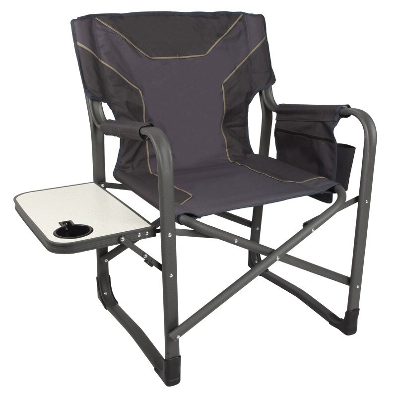 DIRECTORS CHAIR FLAT FRAME GREY | Taiwantrade.com