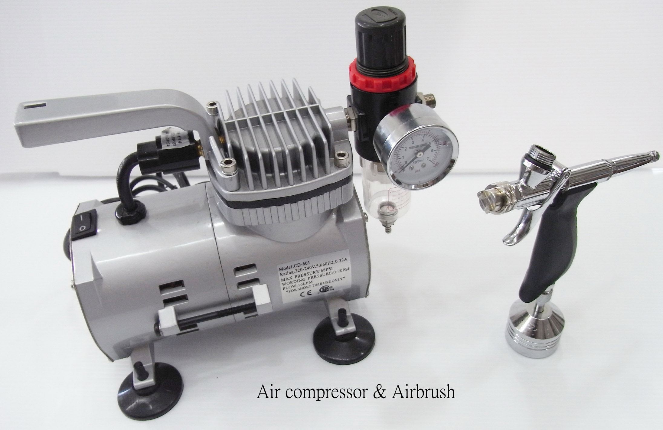 Airbrush and compressor | Taiwantrade