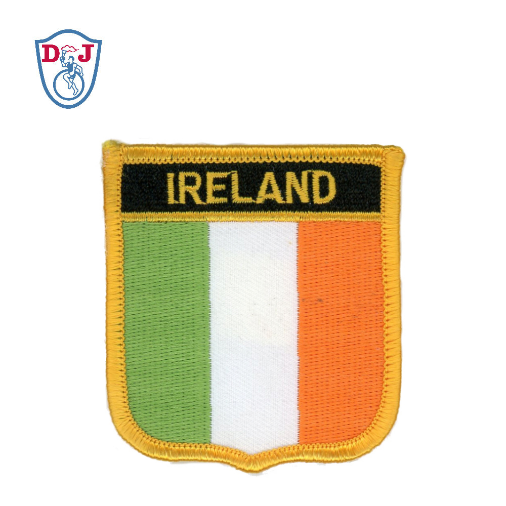 Ireland Flag Iron On Patch | Taiwantrade.com