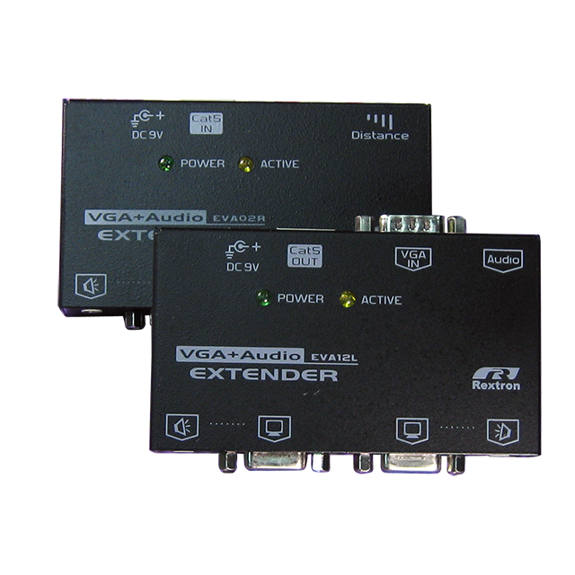 250M, VGA Extender Over CAT.X With Audio, EVA-214 | Taiwantrade