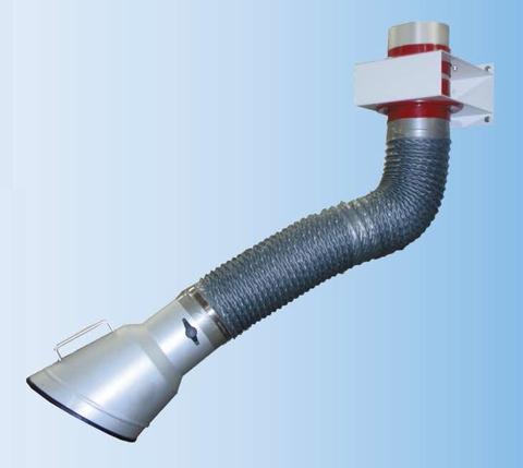 6Inch Simple Wall Mounted Extraction Arm Hood | ENSHINE SCIENTIFIC ...