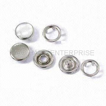 Stainless Steel Prong Snap Fasteners/Buttons with Various Combination ...