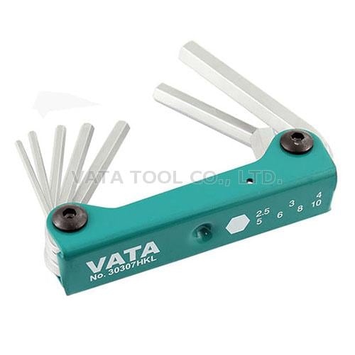 7pcs Folding Hex Key Set | Taiwantrade.com