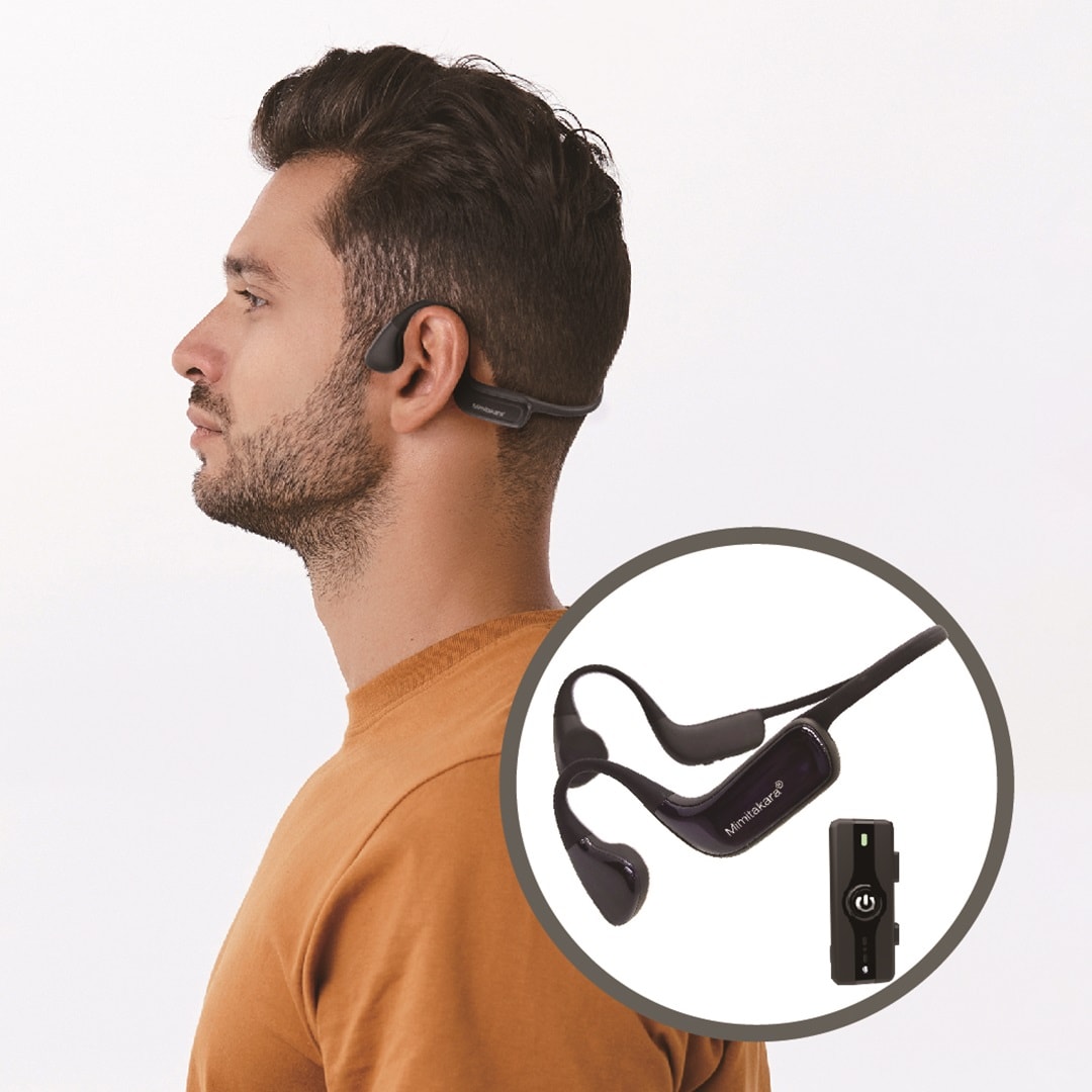 Mimitakara Bone Conduction Hearing Amplifier with Remote Mic | Taiwantrade