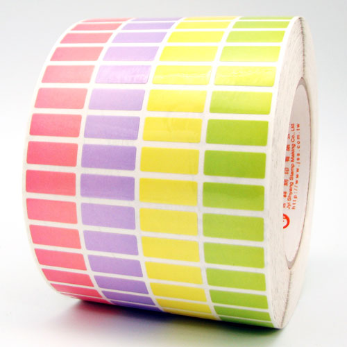 Light Colored Label Sticker Roll (4 colors) | Taiwantrade