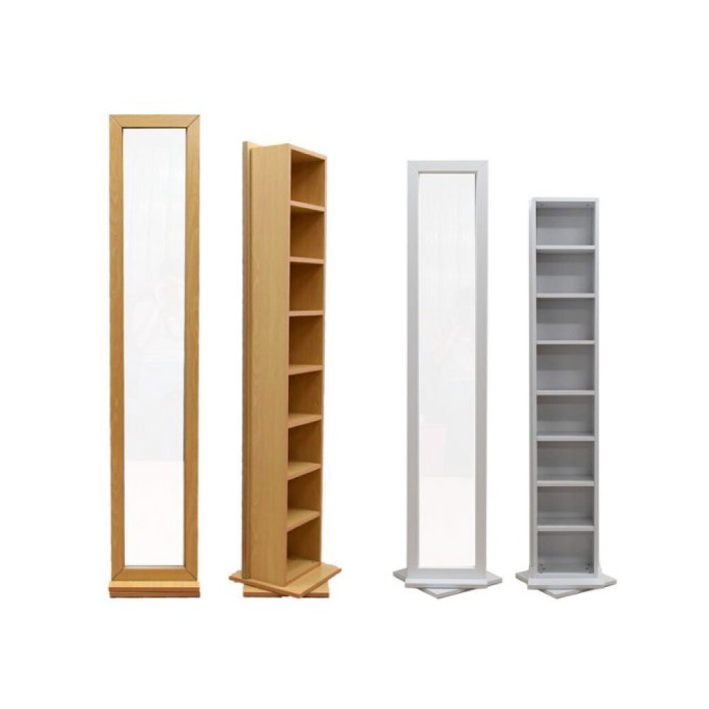 Two-colored spinning mirror with storage | Taiwantrade