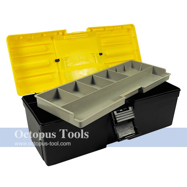 Multi Purpose Plastic Tool Box w/ Tray | Taiwantrade