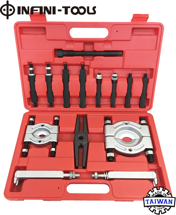 14 PC Bearing Separator Puller Set 2" & 3" Splitters Remove Bearings ...