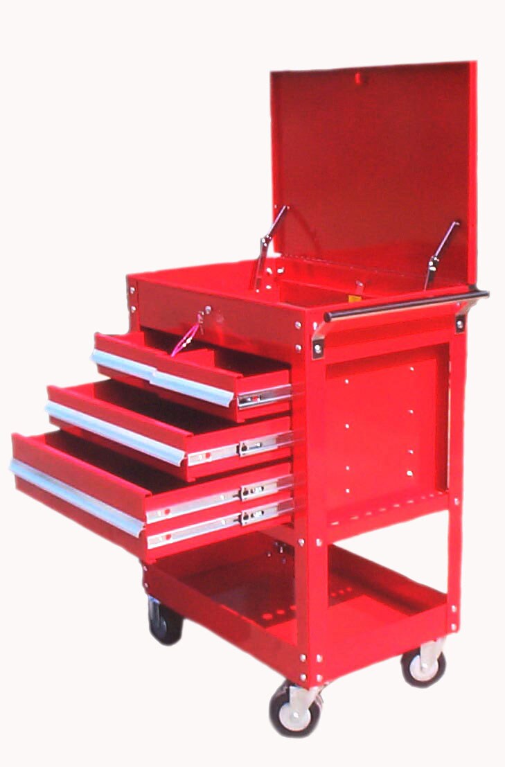 THE COMPACT TOOLBOX TROLLEY (RED) | Taiwantrade