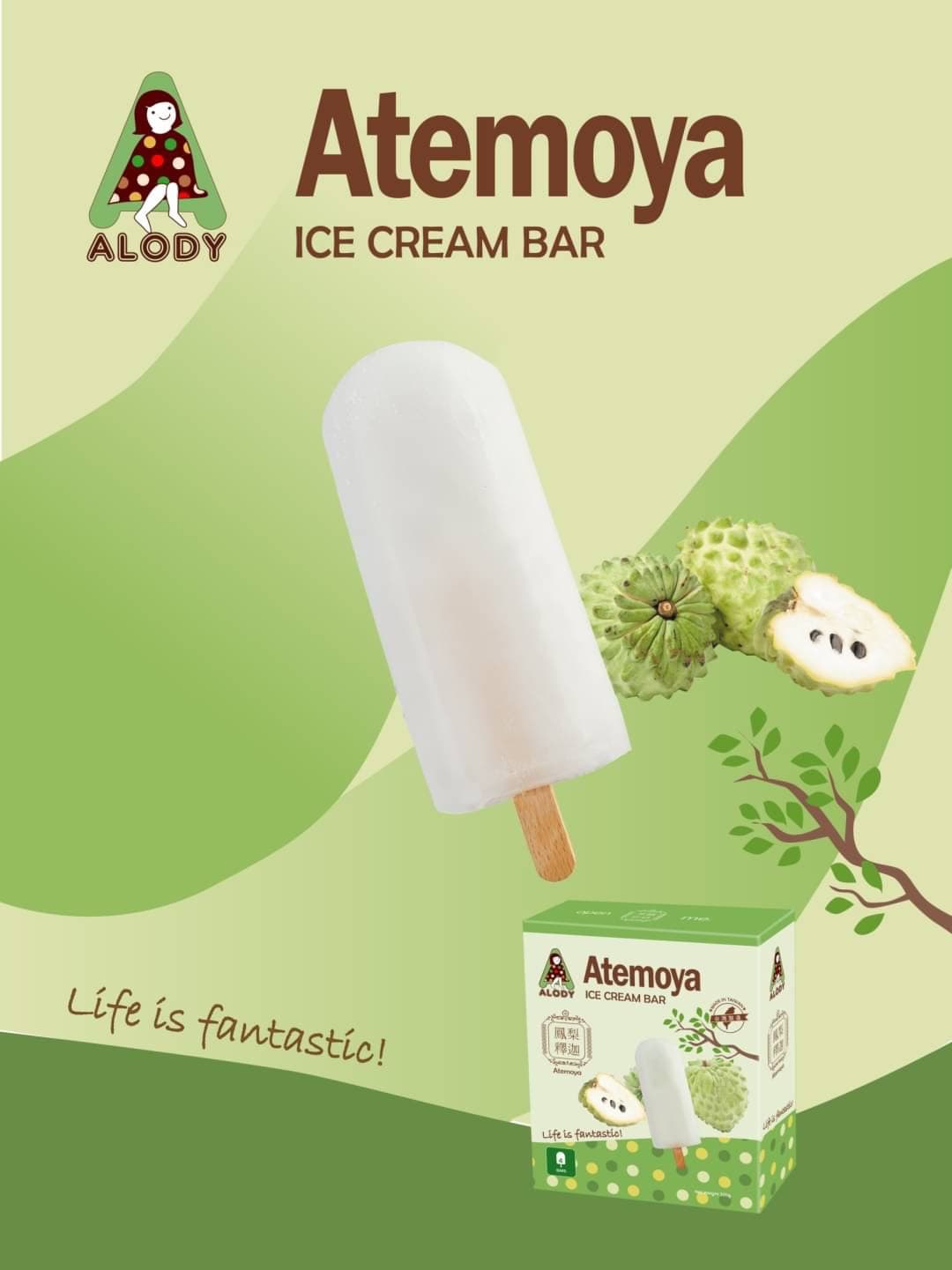 ALODY Atemoya ICE CREAM BAR | Taiwantrade.com