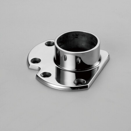 Stainless Steel Round Tube Base for 90 degree Cornor | Taiwantrade