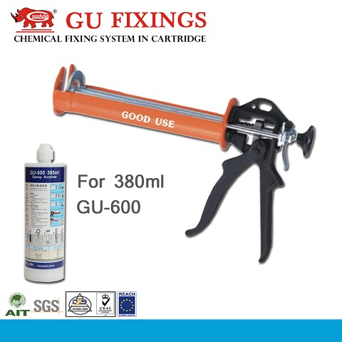 380ml chemical anchor, bolt adhesive, caulking gun tool | GOOD USE ...