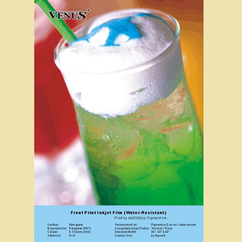 Front Print Inkjet Film (Water-Resistant) | Taiwantrade