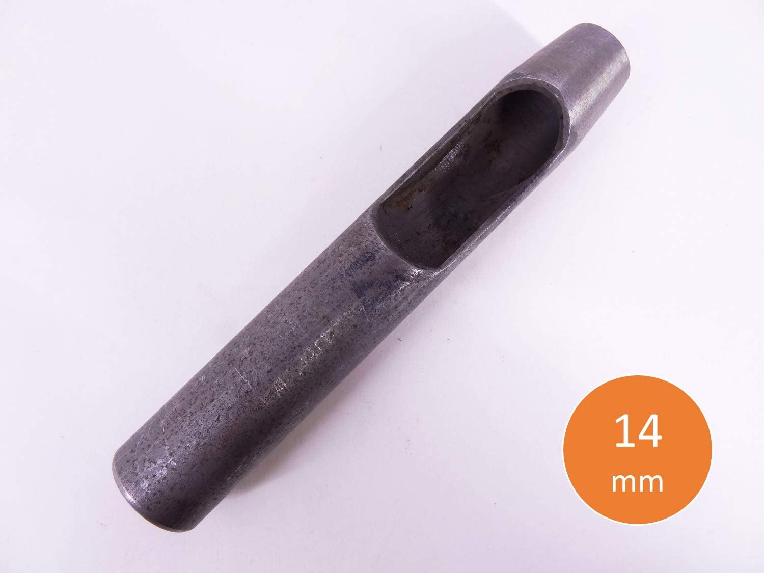 Made in Taiwan 14mm Hole Punch Leather Craft Tool Leather DIY Round ...