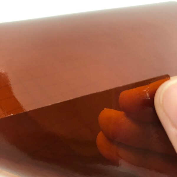 Coloured Gloss Transparent Window Film - Brown | Taiwantrade.com
