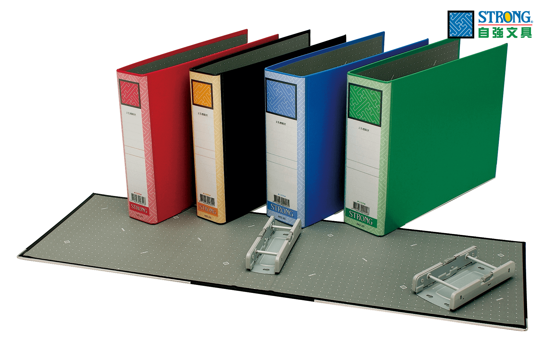 50 mm Pipe Type File with Metal Edge, 2 Hole, Horizontal A4 Size, Red ...