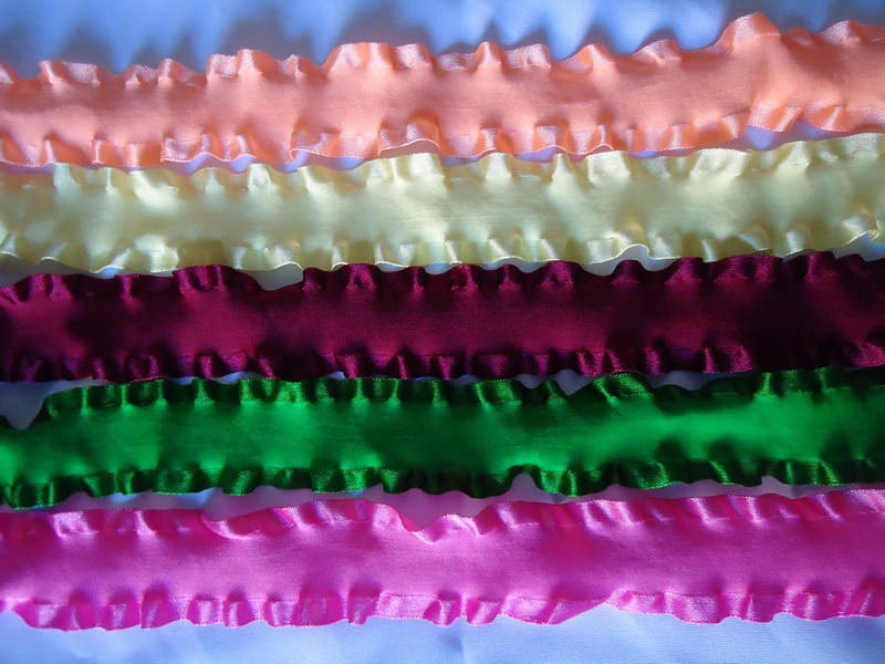 1.5 Double Ruffle Ribbon | Taiwantrade