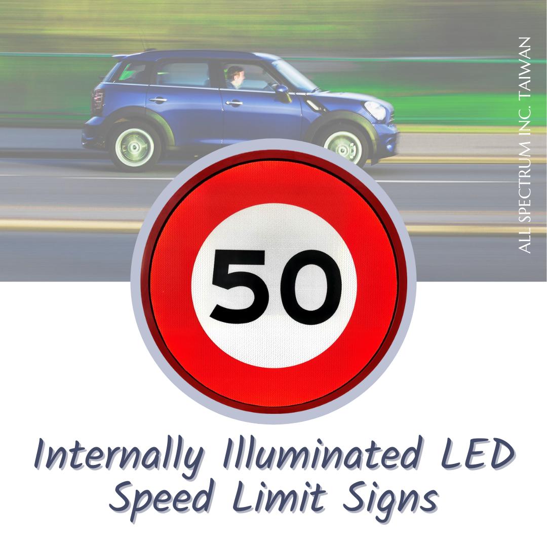 Internally Illuminated LED Speed Limit Signs | Taiwantrade