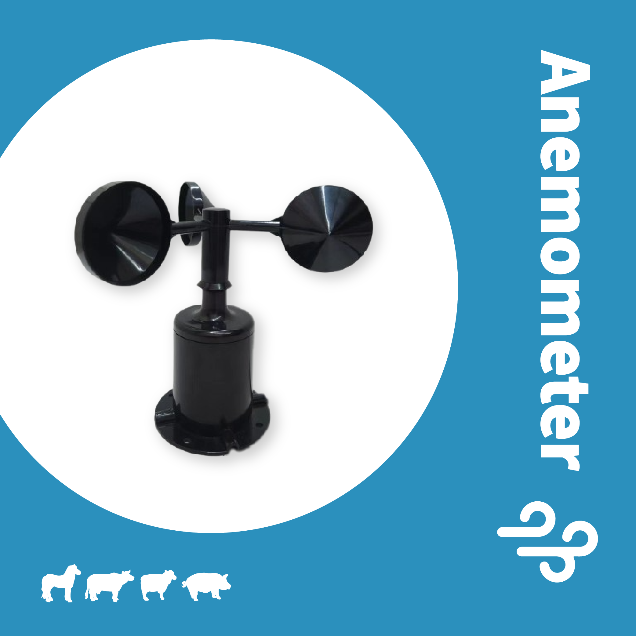 Anemometer Wind Speed and Direction Device Sensor for Smart Agriculture ...