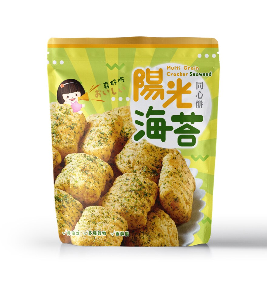 Multi Grain Snack with 100% Seaweed Fragments Nutritious and Delicious ...