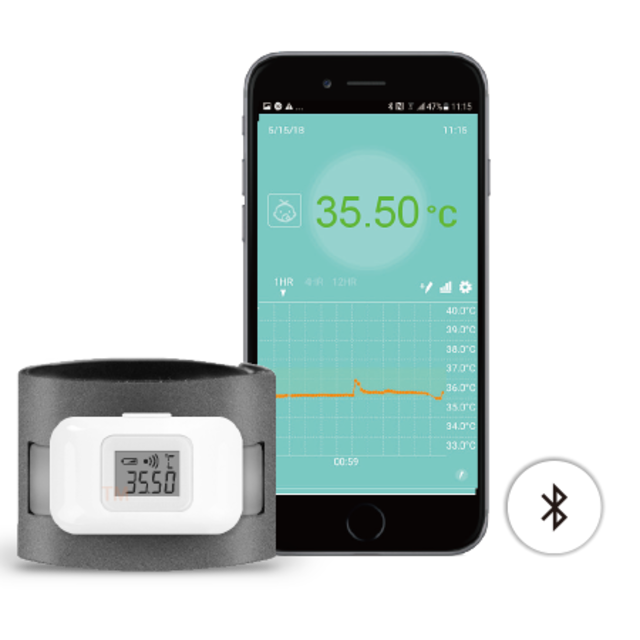 Wearable Bluetooth Thermometer | Taiwantrade
