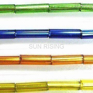 Bugle Shape Glassbeads, Glass Beads, Seedbeads, Seed Beads | Taiwantrade