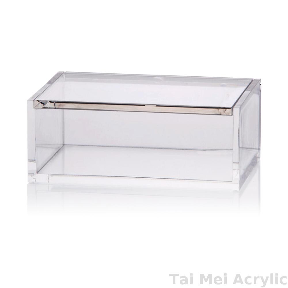 Acrylic All Purpose Box, jewelry box, organizer, hinged lid | Taiwantrade