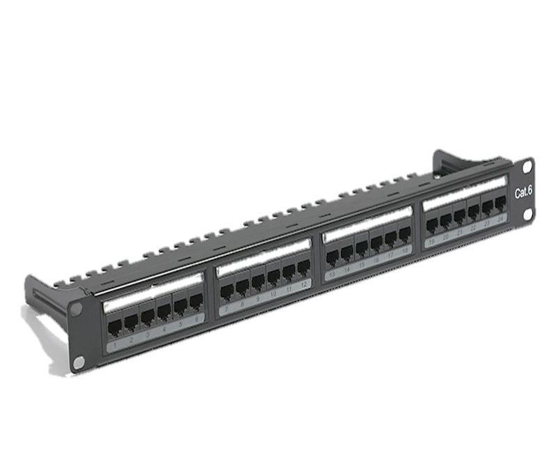 Network RJ45 Patch Panel,1U, 24 PORTS, CAT.6,CAT.6A ,UTP | Taiwantrade.com