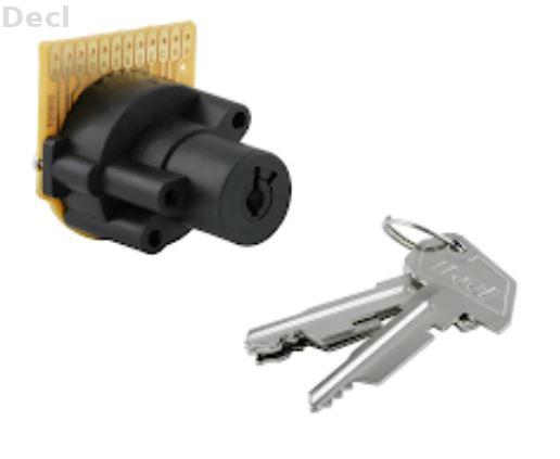 8 sections PCB key switches lock for POS | Taiwantrade