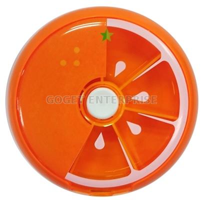 Weekly Pill Box 7 Compartments Large Medicine Organizer - Fruit ...