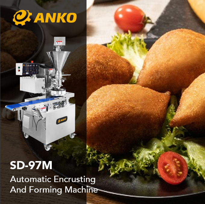 ANKO Factory Scale Commercial Kibbeh Machine (Encrusting and Forming ...