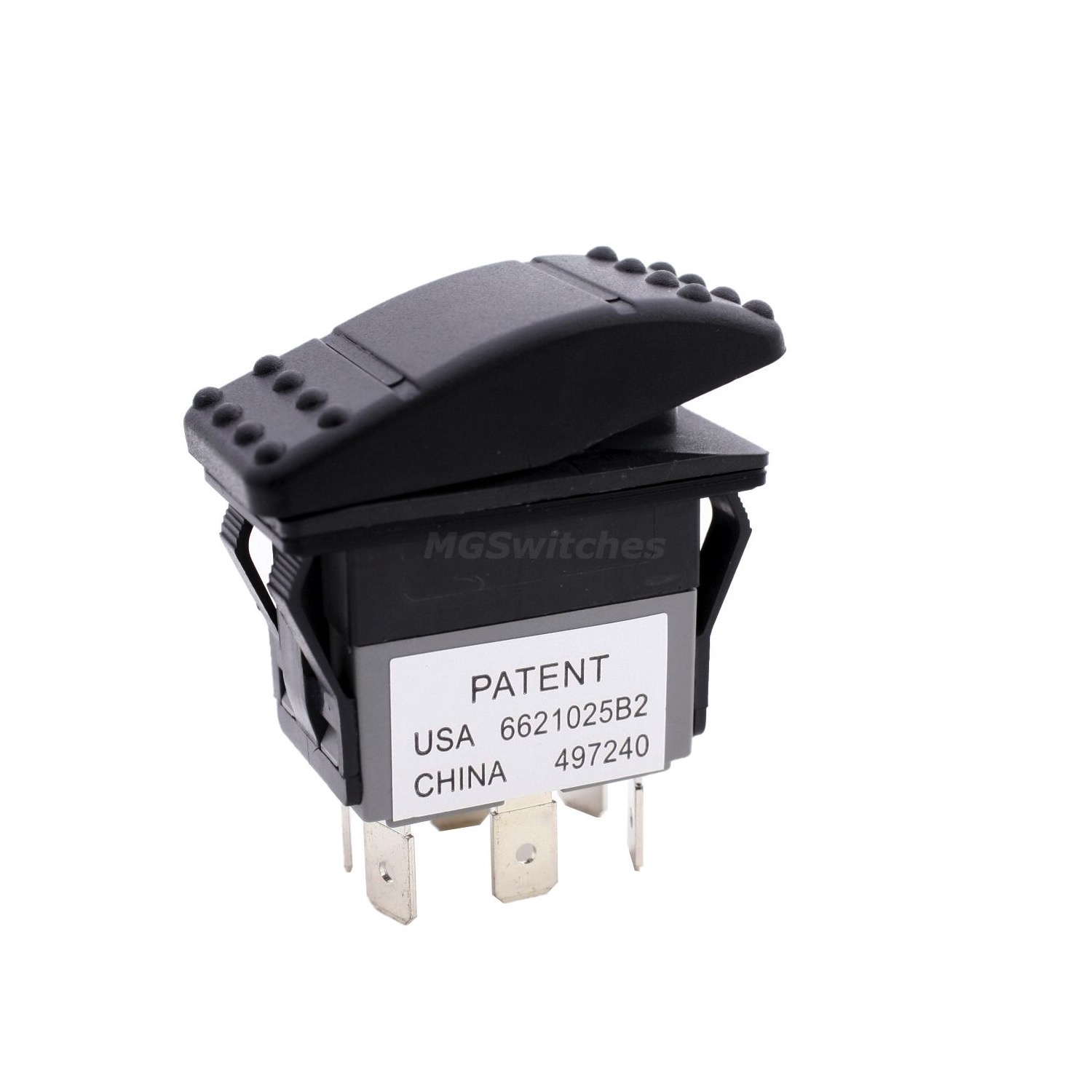 3 Position Waterproof IP67 Rocker Switch ON-OFF-ON DPDT | Taiwantrade