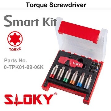 SLOKY Smart Kit - 0.6 Nm ~ 5.5 Nm Torque Control Screwdriver 13 PC Set ...