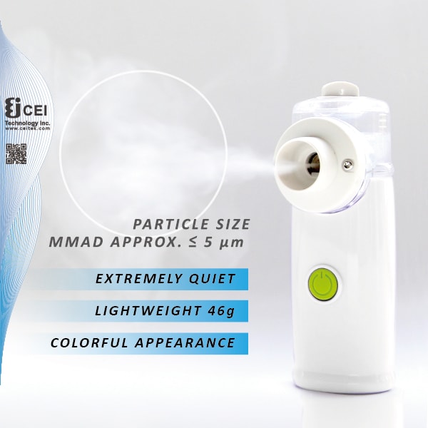 baby product Ultrasonic Portable Nebulizer with mask | Taiwantrade