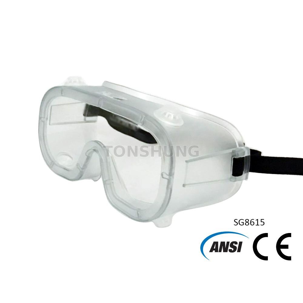 Indirect ventilation two-piece plug safety goggle CE certificate ...
