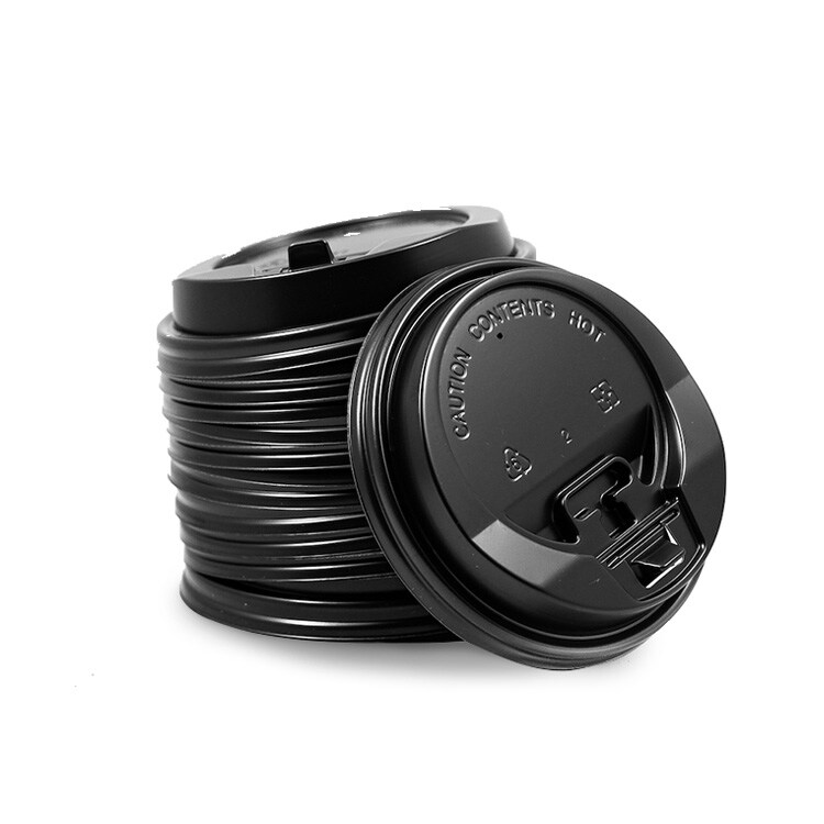 Coffee Cup Lid – Black – Self Lock | Taiwantrade.com