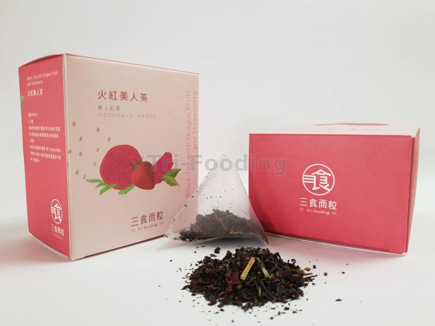 Fruit Tea--Black tea with Dragon Fruit and Strawberry | Taiwantrade.com