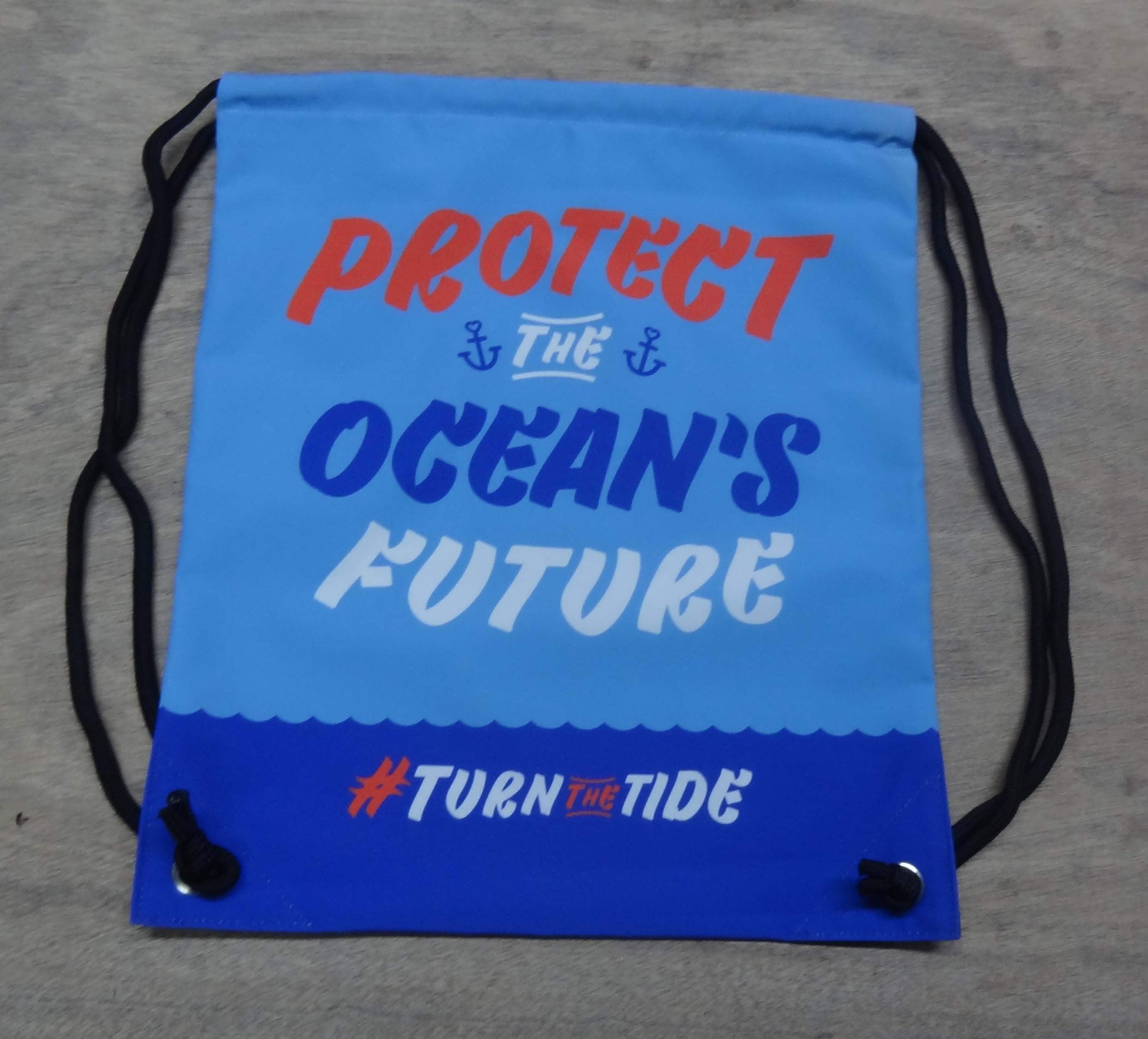 Eco-friendly print Drawstring Backpack | Taiwantrade