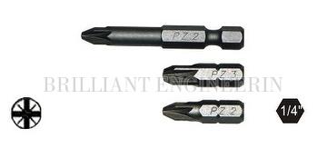 Pozi Bits, PZ1 Bits, PZ2 Bit, PZ3 Screwdriver Bit | Taiwantrade