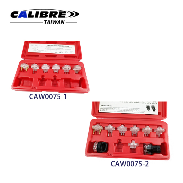 CALIBRE Auto Repair Fuel Injector Tester Tool 6pc Injector Noid Light ...