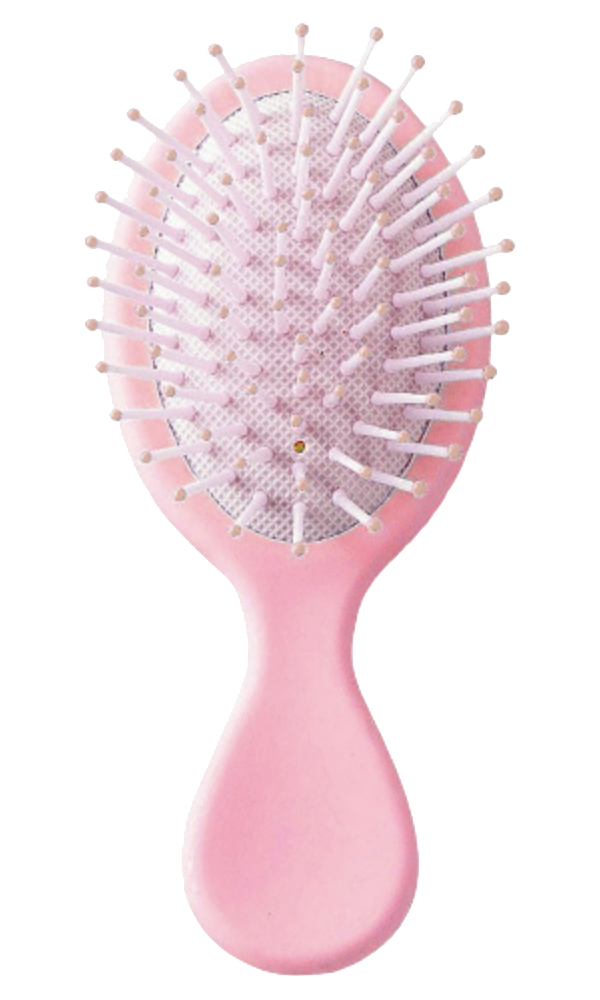 Small Pink Hair Brush with Handle Hair Accessories Supplier | Taiwantrade