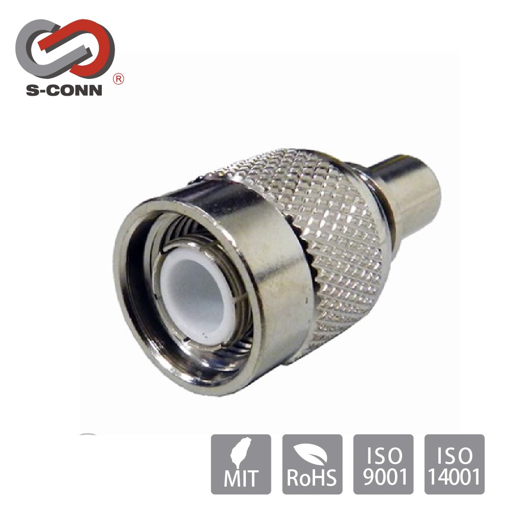 RF/Coaxial connector, TNC Plug,Molded Crimp Type | Taiwantrade.com