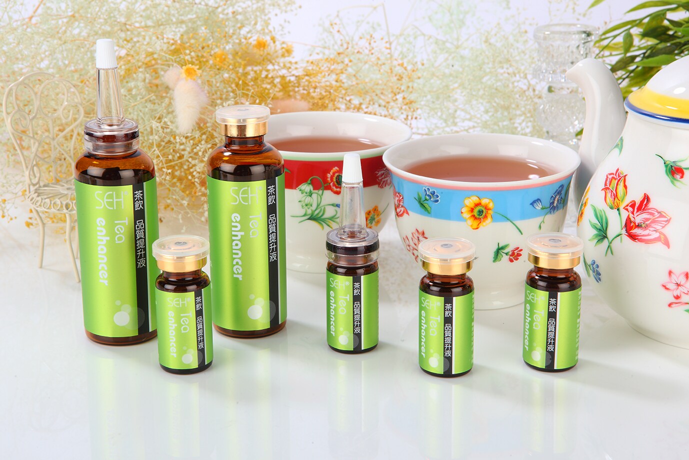 SEH® Tea Enhancer: for black tea, oolong tea, green tea, pu’er tea, or ...