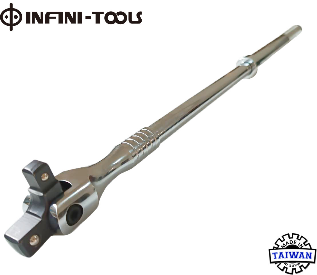 Extendable Breaker Bar, Dual Driver 1/2" and 3/8", 16" - 24" Length ...