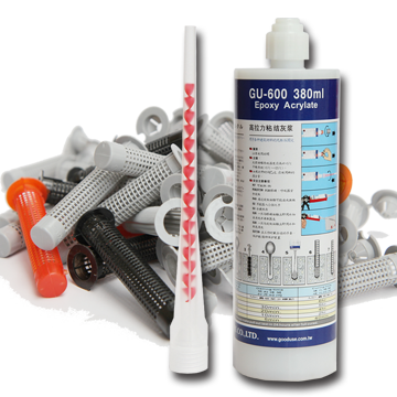 GU-600 380ML Epoxy Acrylate, Construction Adhesive Resin, Anchoring ...