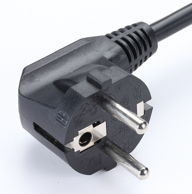 European Standard Plug AC power cord power supply Types of Electrical ...