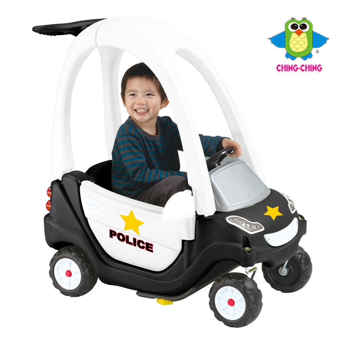 Ride on car-push car & walker 2 in 1 Plastic toy (Ching Ching ...